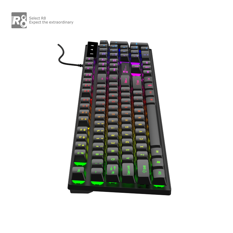 USB illuminated Keyboard with floating keycaps 1827
